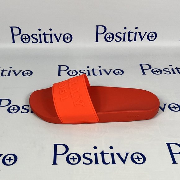 Bally | Shoes | Bally Slaim Arancio Rubber Sandals Us | Poshmark